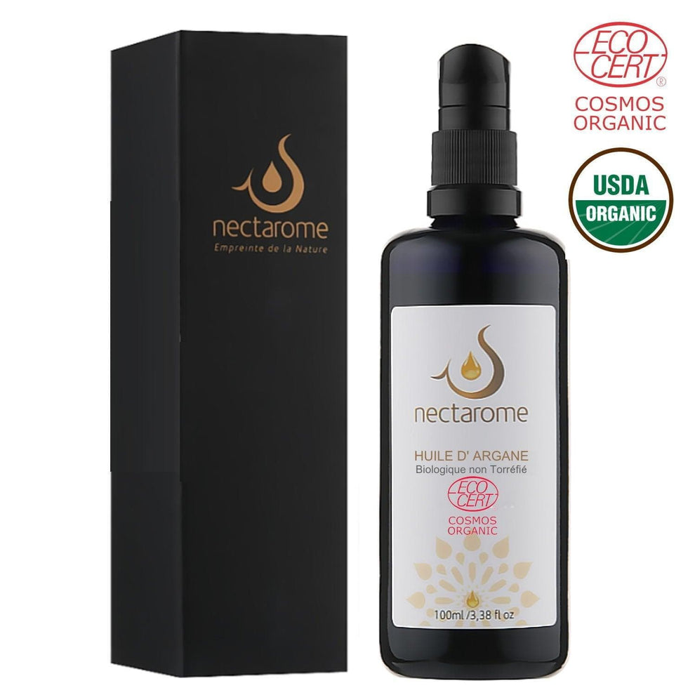 【NECTAROME / ネクタローム】オーガニック・アルガンオイル 100ml モロッコ美容で効果を実感（エコサート・USDA認証 ...